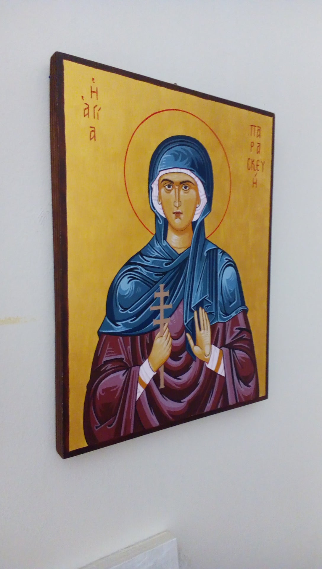 Handpainted Orthodox icon Saint Paraskeva of the Balkans ...