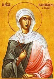 Handpainted Orthodox icon Saint Cleopatra the Virgin Martyr ...